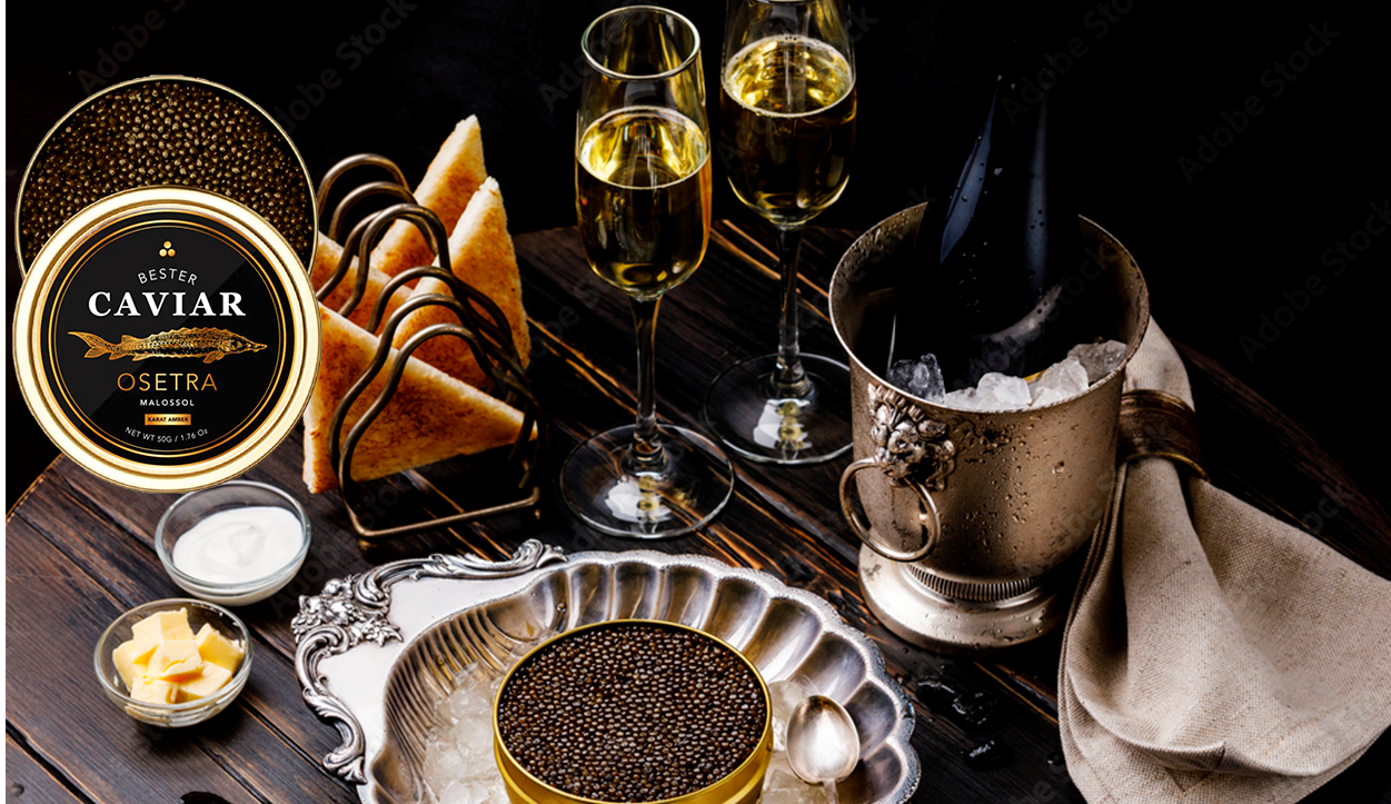 TASTE THE PERFECT PAIRING - caviar